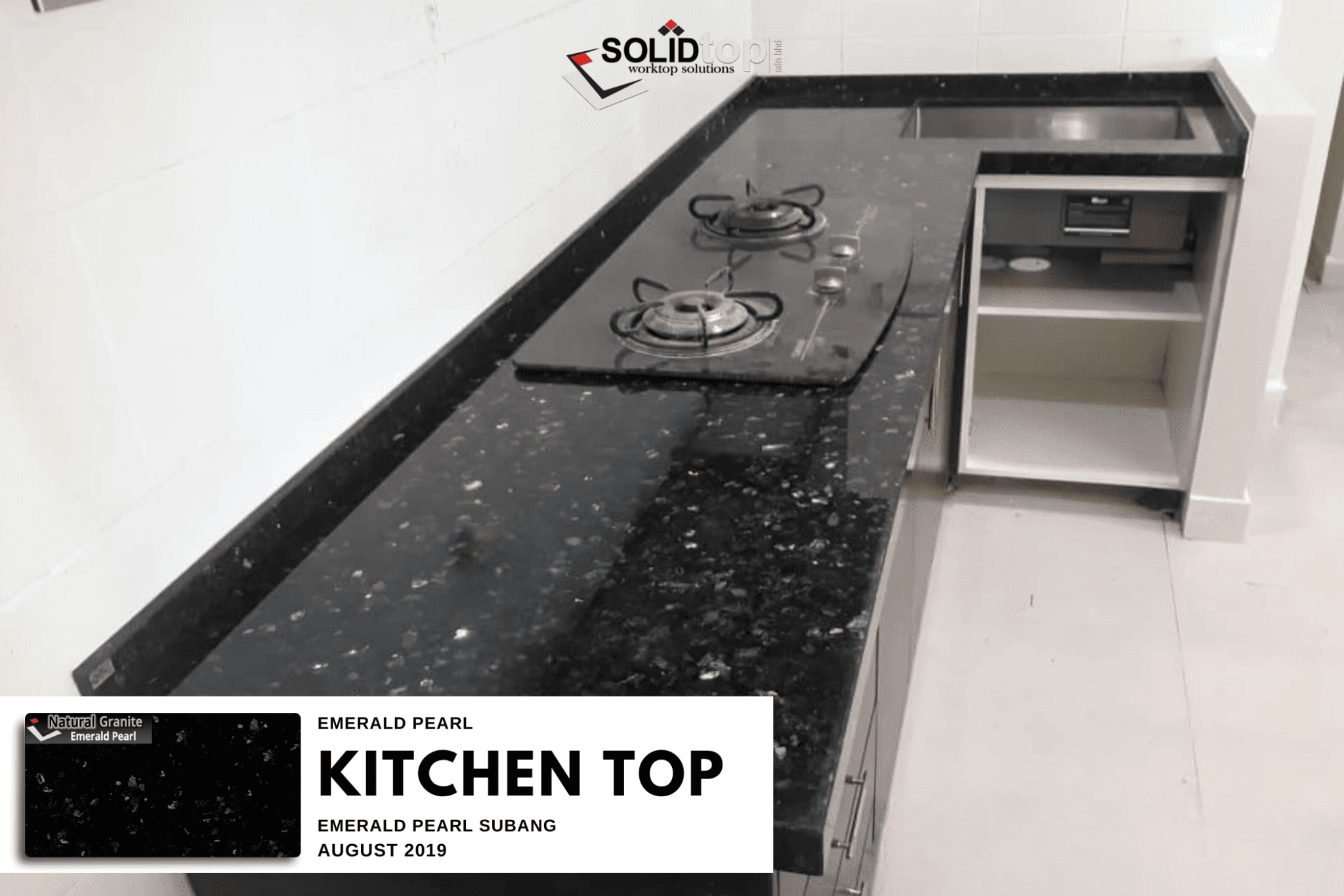 Natural Granite Stone - Emerald Pearl - Solid Top Sdn Bhd