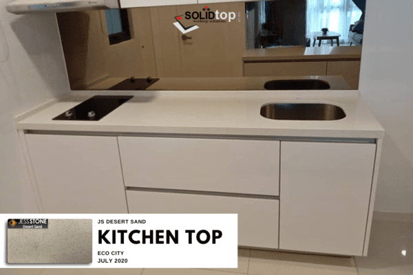 Quartz Surface - Jess Stone - Modern Series - Desert Sand - Solid Top Sdn Bhd