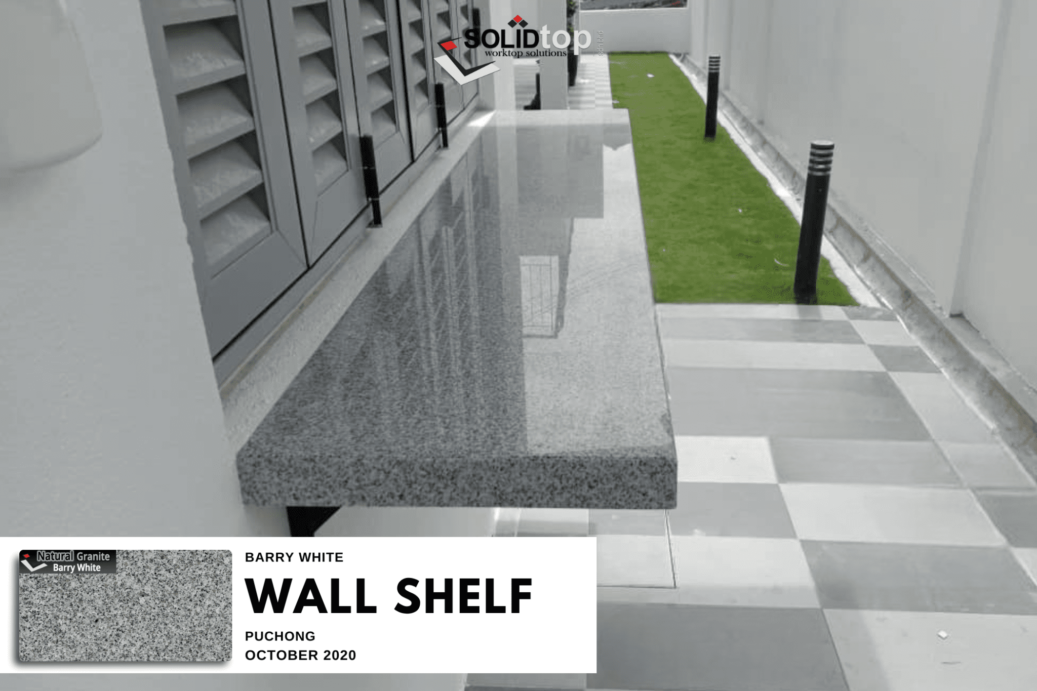 Natural Granite Stone - Barry White - Solid Top Sdn Bhd