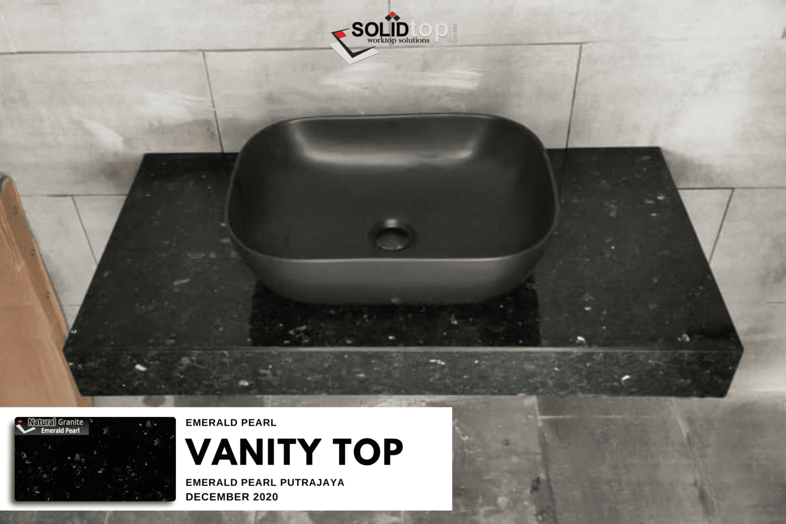 Natural Granite Stone - Emerald Pearl - Solid Top Sdn Bhd