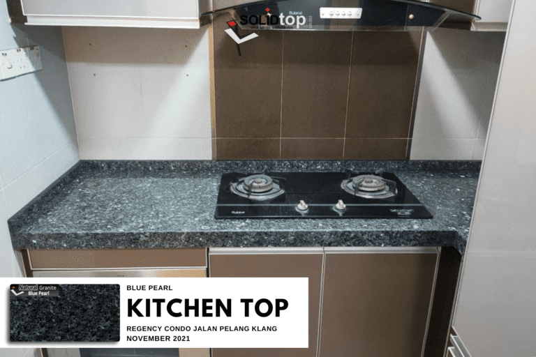 Natural Granite Stone - Blue Pearl - Solid Top Sdn Bhd