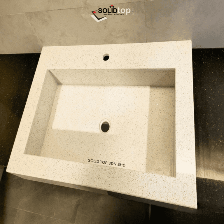 White Quartz USJ 1-33 Subang Permai - Solid Top Sdn Bhd